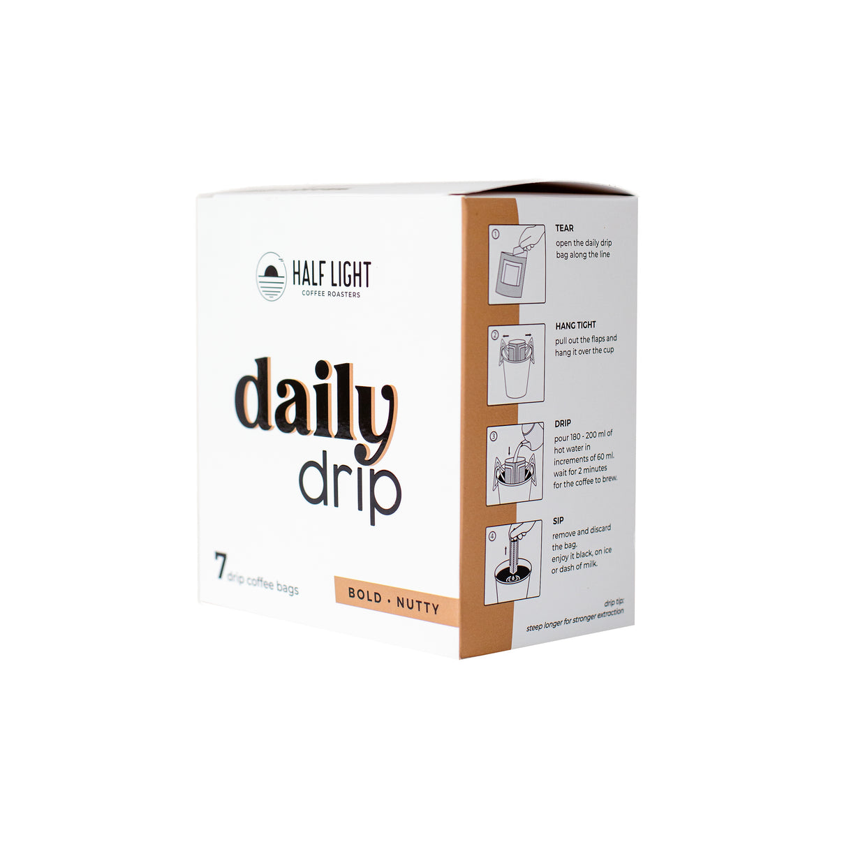 Daily Drip Coffee Bags (Pack of 7) – Half Light Coffee